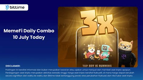Memefi Daily Combo 10 July Today
