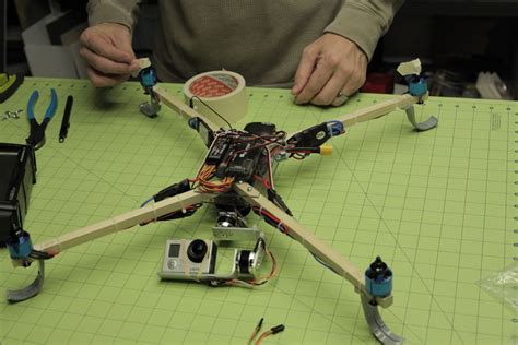 Build A Quadcopter Drone With A Self Leveling Camera Gimbal Diy Drone