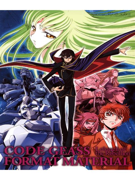 Code Geass Lelouch Of The Rebellion Format Material Pdf