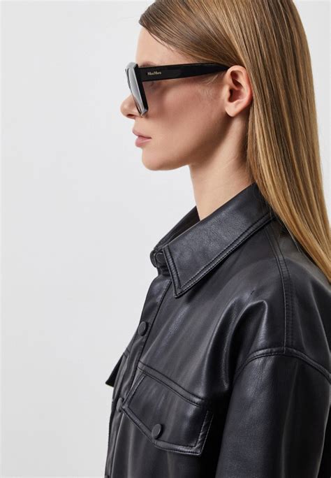 Очки солнцезащитные Max Mara MM 0024 01B, цвет: черный, RTLACI973001 ...