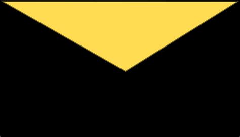 Flat Style Envolope In Black And Yellow Color 24803808 Vector Art At Vecteezy