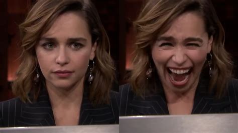 Emilia Clarke Tries Her Best To Lie To Jimmy Fallon Fails Hard Mashable