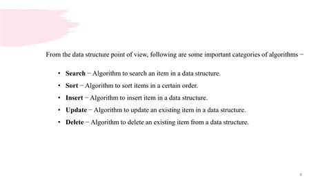 Unit I Data Structure And Algorithms Notes Ppt Free Download