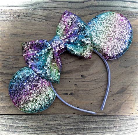 Pastel Rainbow Mickey Ears Rainbow Mickey Ears Rainbow Etsy