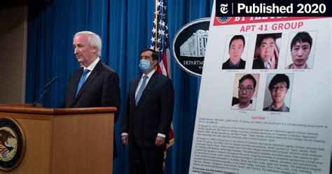 China Backed Hackers Broke Into 100 Firms And Agencies Us Says The