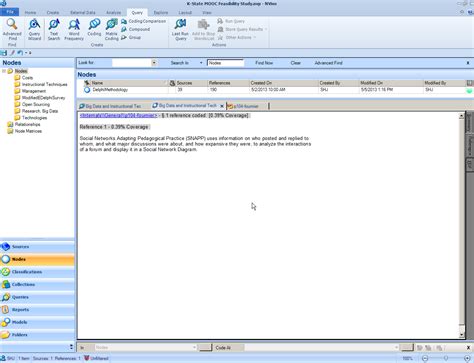 Data Query Matrix Coding Query