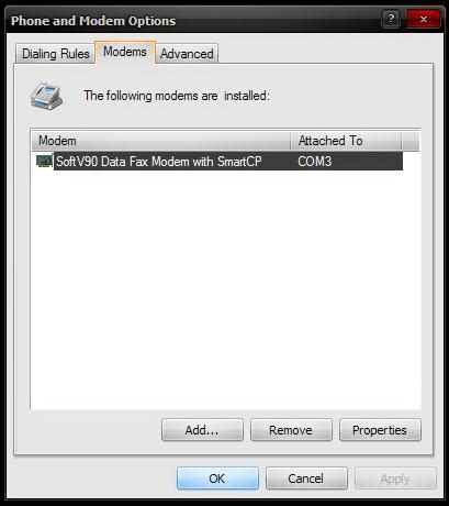 Setting Koneksi Internet Via Modem Wavecom Fastrack KENLY MUMU