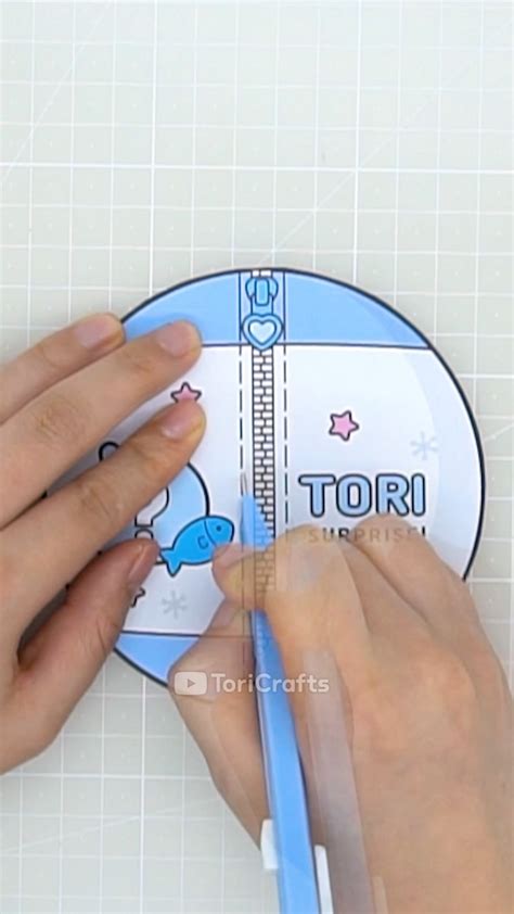 펭귄 종이인형 뽑기 만드는 방법 무료도안 Tutorial Youtube