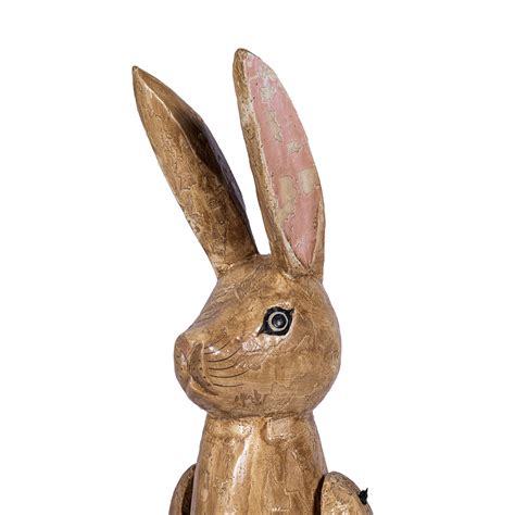 Wooden Hennow Hare Sarru Home