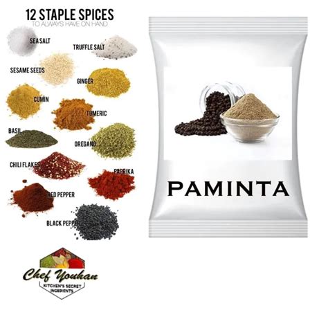 Black Pepper Paminta 500 Grams Black Pepper Whole Cracked Ground