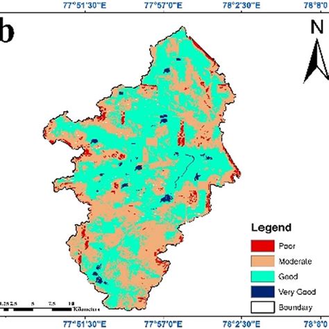Groundwater Potential Zones A Ahp B Fuzzy Logic D Slope C Integrated