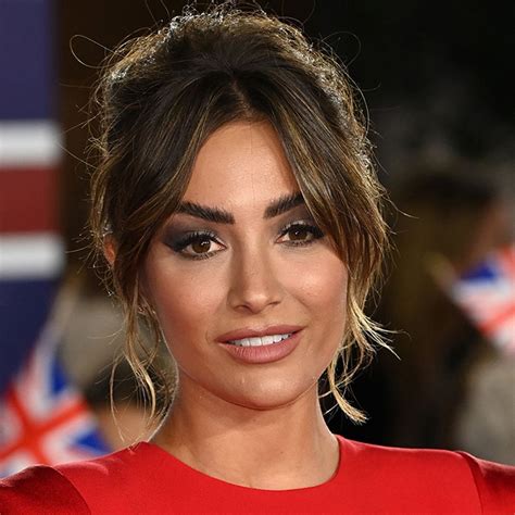 Frankie Bridge Is Star Of Loose Women In Foxy Black Dress And Knee High