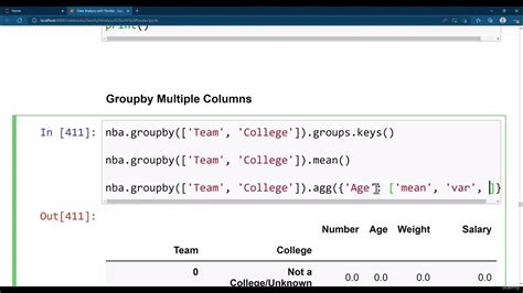 Pandas Tutorial 21 Groupby Multiple Columns Youtube