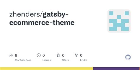 GitHub Zhenders Gatsby Ecommerce Theme
