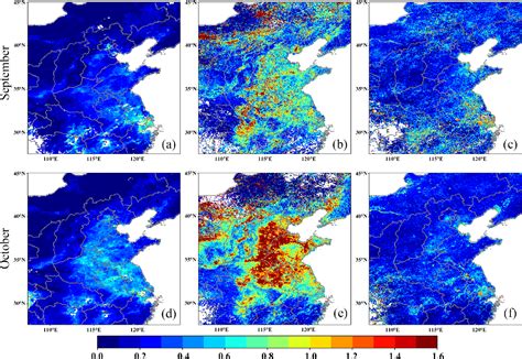 Table 2 From Himawari 8 Derived Aerosol Optical Depth Using An Improved Time Series Algorithm