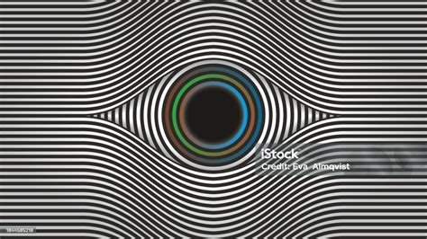 갈색 파란색 및 녹색의 최면 눈 차원 169 벡터 일러스트 레이 션입니다 눈 신체 부분에 대한 스톡 벡터 아트 및 기타 이미지 눈 신체 부분 최면 대조 Istock