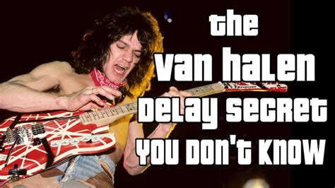 Evh Delay Secrets Youtube