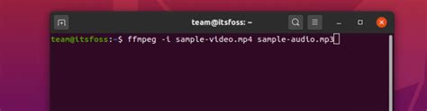 How To Extract Audio From Video In Ubuntu And Other Linux Distributions