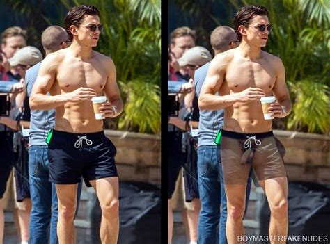 Boymaster Fake Nudes Tom Holland Cock Show