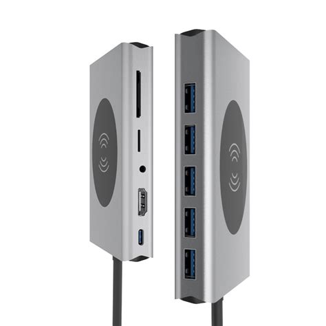 Type C To HDMI VGA PD Fast Charging Expansion Dock Grandado