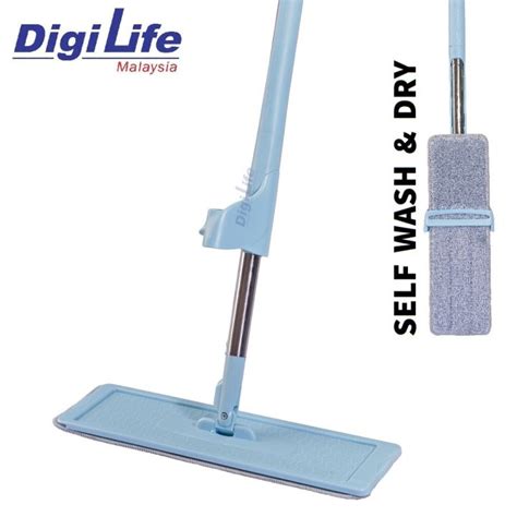 Digilife Self Wash Mop Floor Cleaner Magic Clean Lazy Mop Bucket Floor