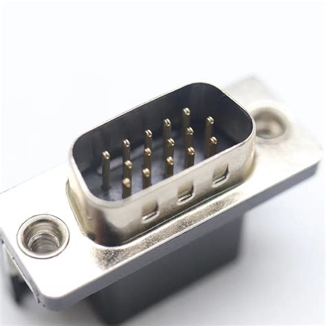 D SUB Pin Male Female Plug Custom Molding High Voltage