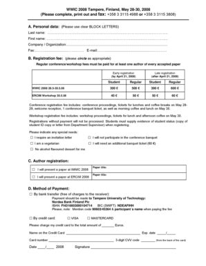 Fillable Online Wwic Cs Tut Regformv Doc Wwic Cs Tut Fax Email Print PdfFiller