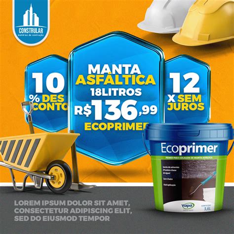 Social Media Loja Materiais De Construção Behance