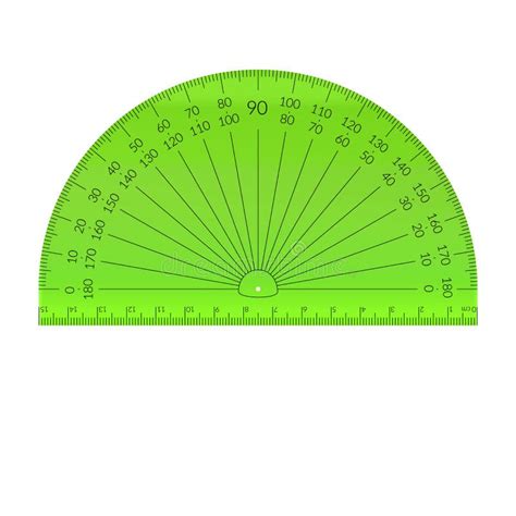 Circular Protractor Measuring Degrees Tool Round Scale Level Indicator Protractor Stroke