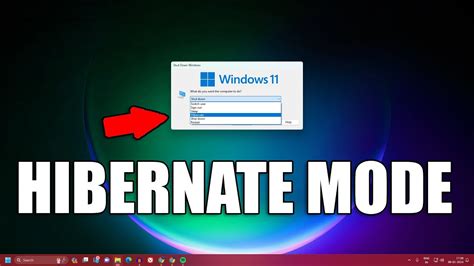 How To Add Hibernate Mode To The Start Menu In Windows 11 Youtube