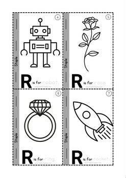 Trace Letter R Booklet By Yougoteacher Tpt
