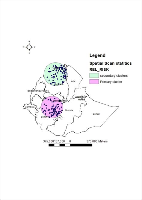 Spatial Scan Statisticalanalysis Of Mostlikely Significant Clusters Of
