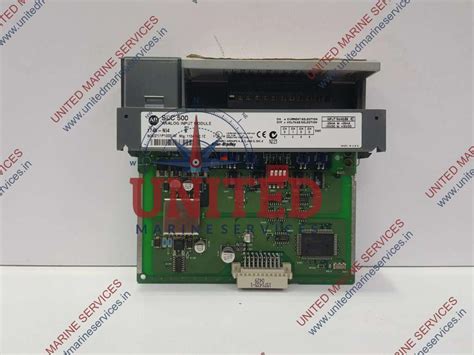 ALLEN BRADLEY ANALOG INPUT MODULE SLOT SLC NI SER B United Marine Services