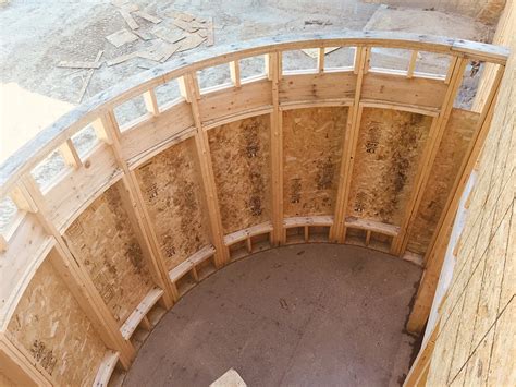 Framing A Radius Wall At Hamish Gunther Blog