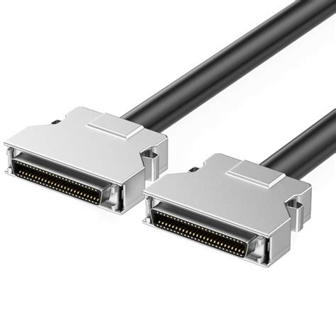 Aooower Scsi Cable Scsi Female To Female Cable With Metal Connectors For Data Machines Tape