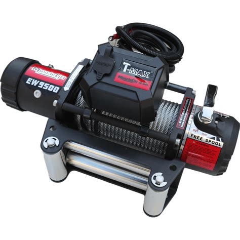 T-Max Electric Musclelift 9500 Lbs Winch - Suspension Systems & 4x4 ...