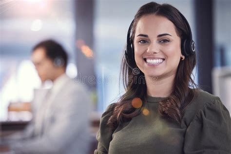 I Always Keep The Smile On My Face A Young Female Call Center Agent At