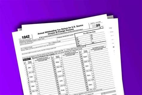 What Is Form 1042 Who Its For And How To Fill It Out