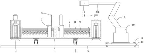 一种带有定位结构的机械手固定架用搬运机构的制作方法