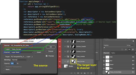 solved ps scripting copy paste layer mask content from adobe