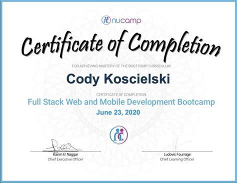 Developer Devslife Cody Koscielski