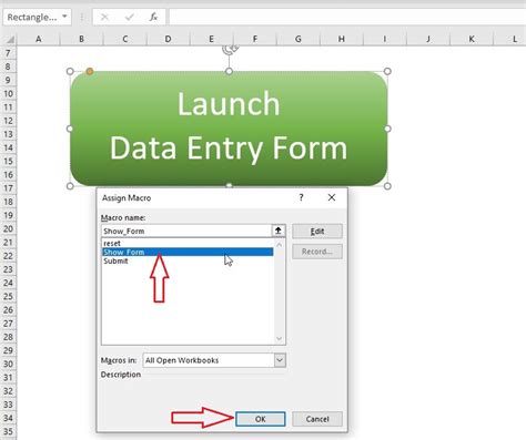 How To Create An Automated Data Entry Form In Excel Overall Money