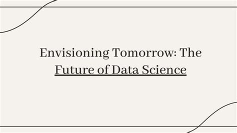 Future Of Data Science Trends To Know In 2025 Pdf