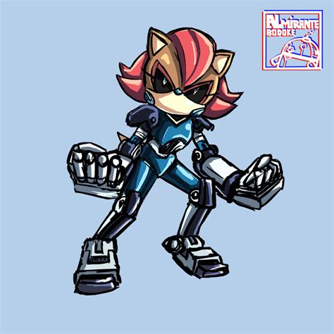 Mecha Sally Sketch By Almirantebodoke On Deviantart