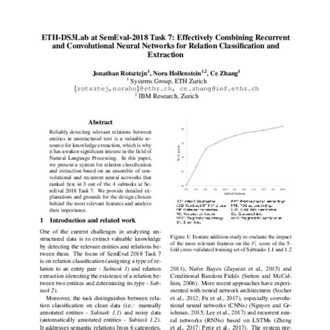 Eth Ds3lab At Semeval 2018 Task 7 Effectively Combining Recurrent And Convolutional Neural