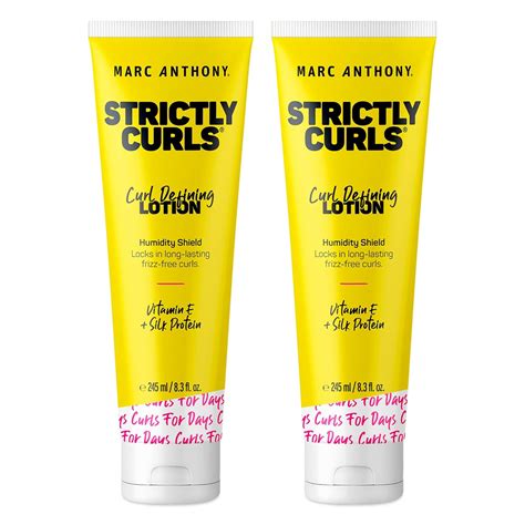 Brandclub Marc Anthony Curl Defining Lotion Strictly Curls 2 Pack Silk Protein And Vitamin