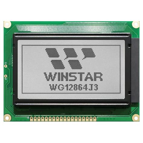 Monochrome Graphic Dot Matrix LCD Display Crest Technologies Pty Ltd Wholesaler And