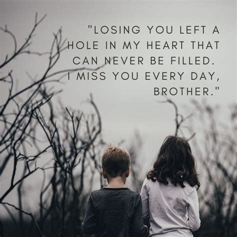 I Miss You Brother Quotes From Sister