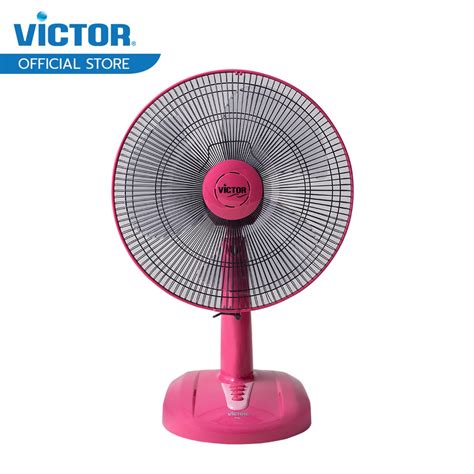 Victor วิคเตอร์ พัดลมตั้งโต๊ะ 16 นิ้ว ใบพัดใส รุ่น Tf 166 Shopee Thailand
