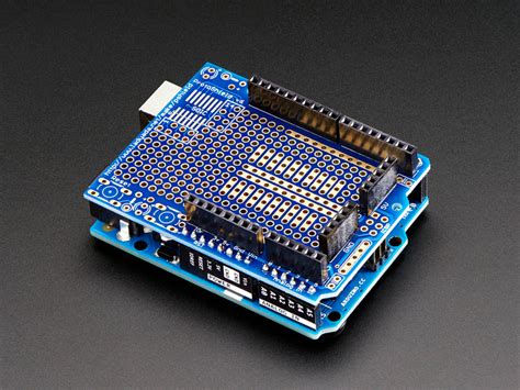 Adafruit Proto Shield For Arduino Kit Stackable Version R3 — Robot Italy